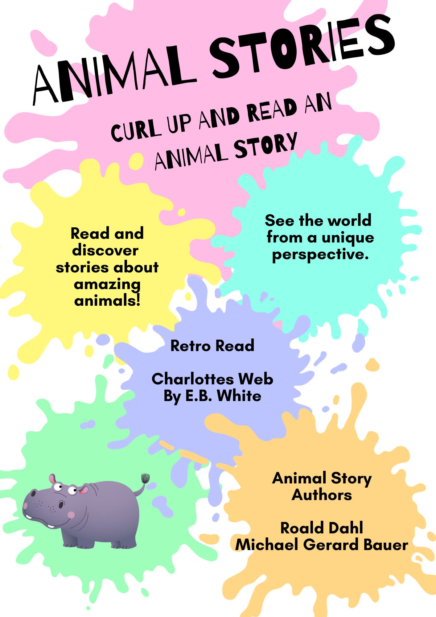 Fiction Genre Posters for School Library - Etsy