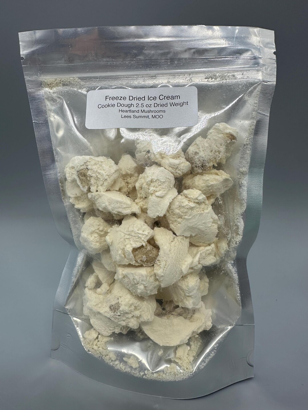 Freeze Dried Cookie Dough Ice Cream 2.5oz - Etsy