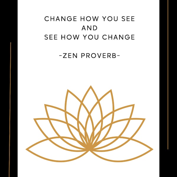 Zen Poster - Etsy