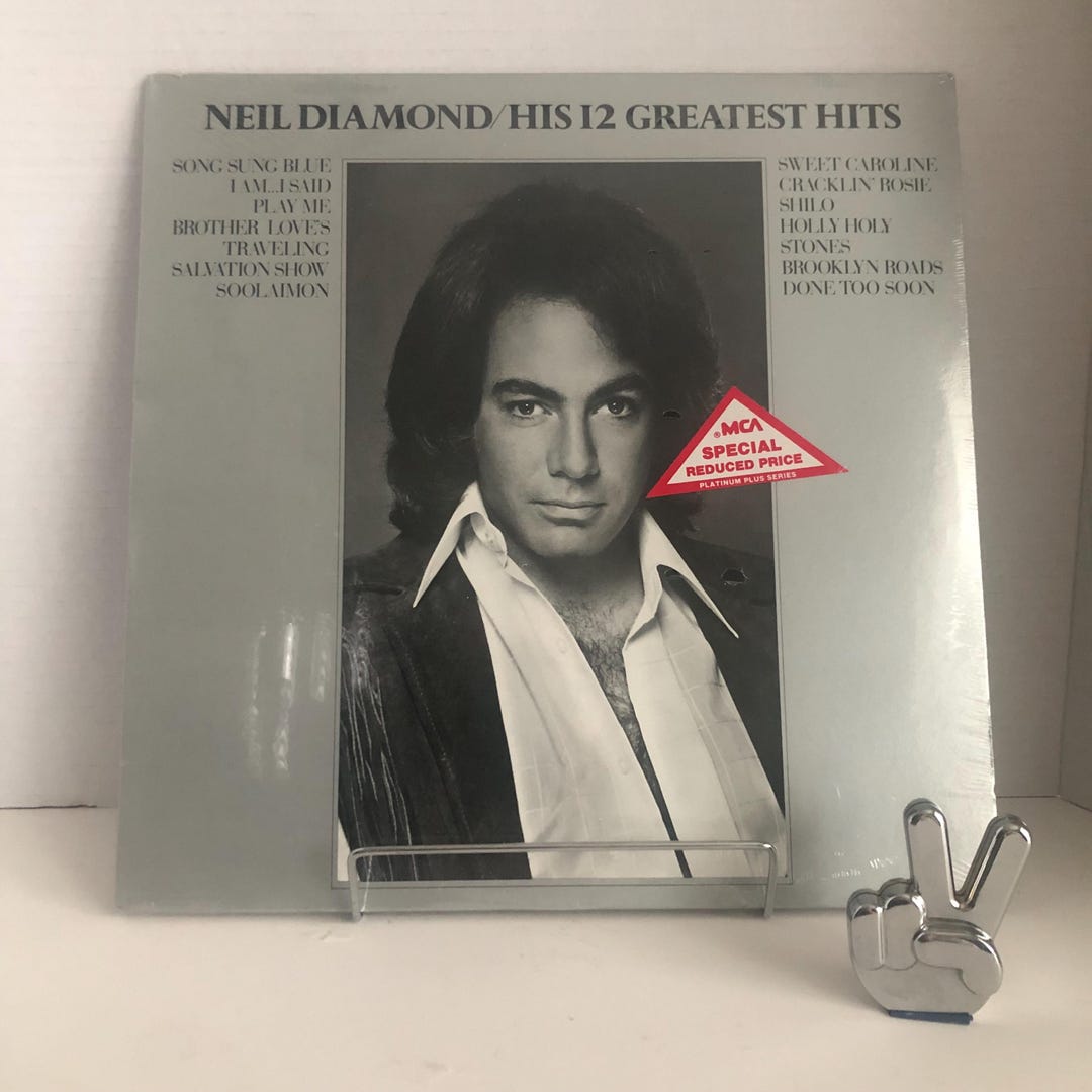 Neil Diamond SEALED His 12 Greatest Hits MINT Vinyl Lp - Etsy