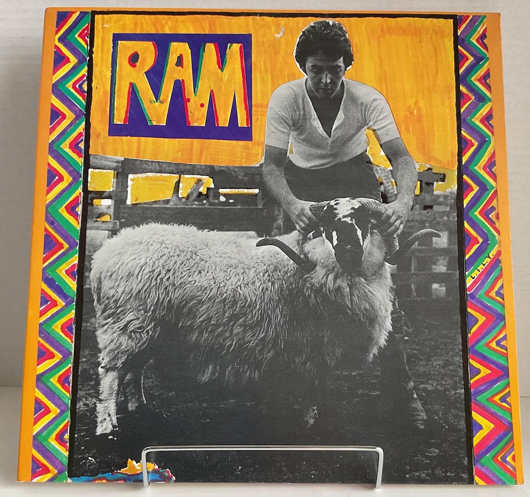 PAUL and Linda Mccartney RAM Near MINT Vinyl Lp Record 1971 Beatles ...
