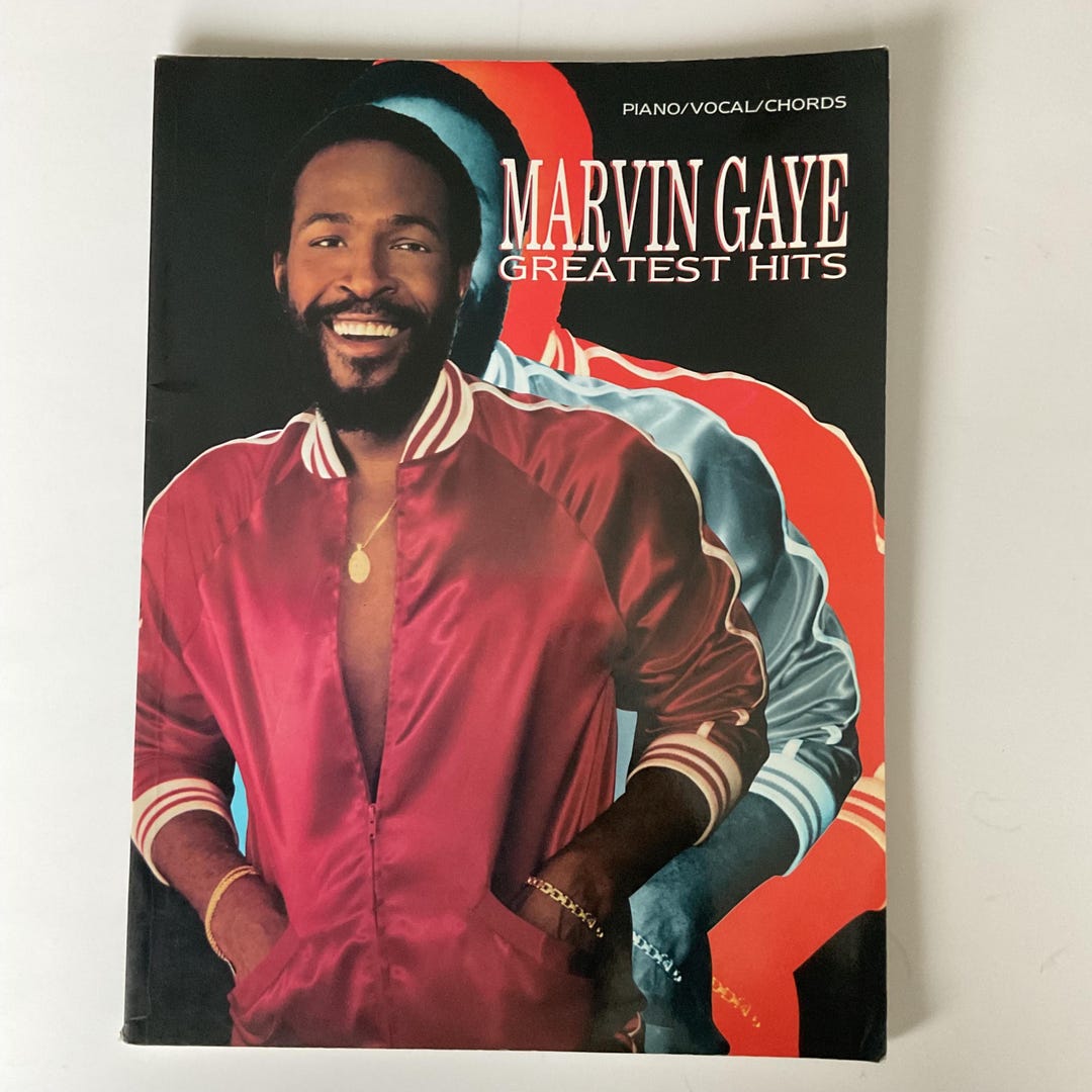 MARVIN GAYE Greatest Hits 1996 SONGBOOK Excellent Soul - Etsy