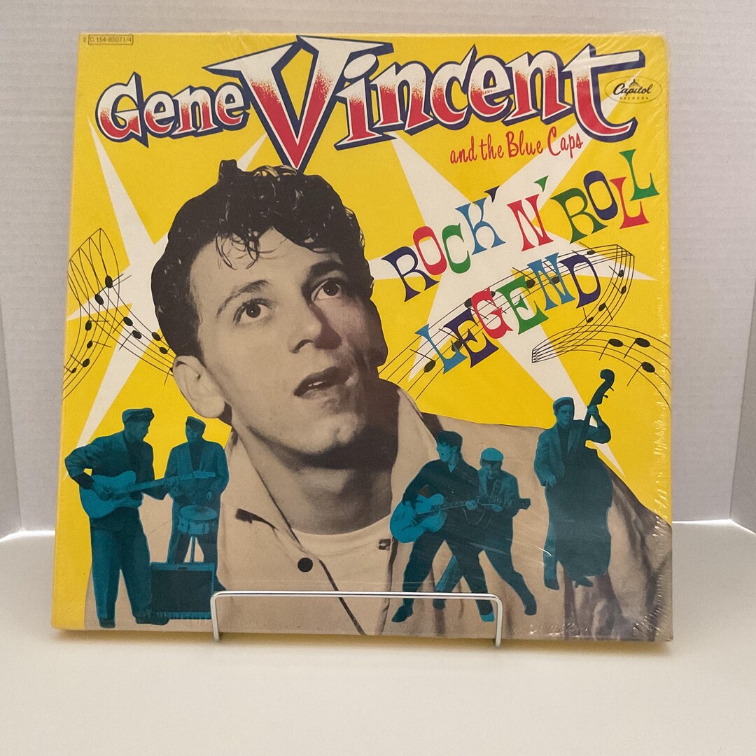GENE VINCENT and the Blue Caps SEALED Original 1977 4 Lp Mono Set Rock & Roll Legend Mint Vinyl ...