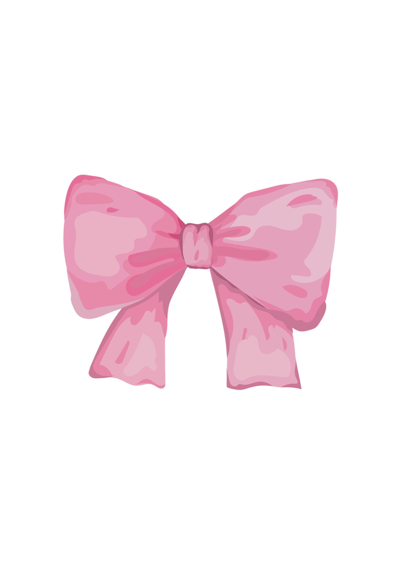 Pink Bow Print, Downloadable Art Print, Coquette - Etsy