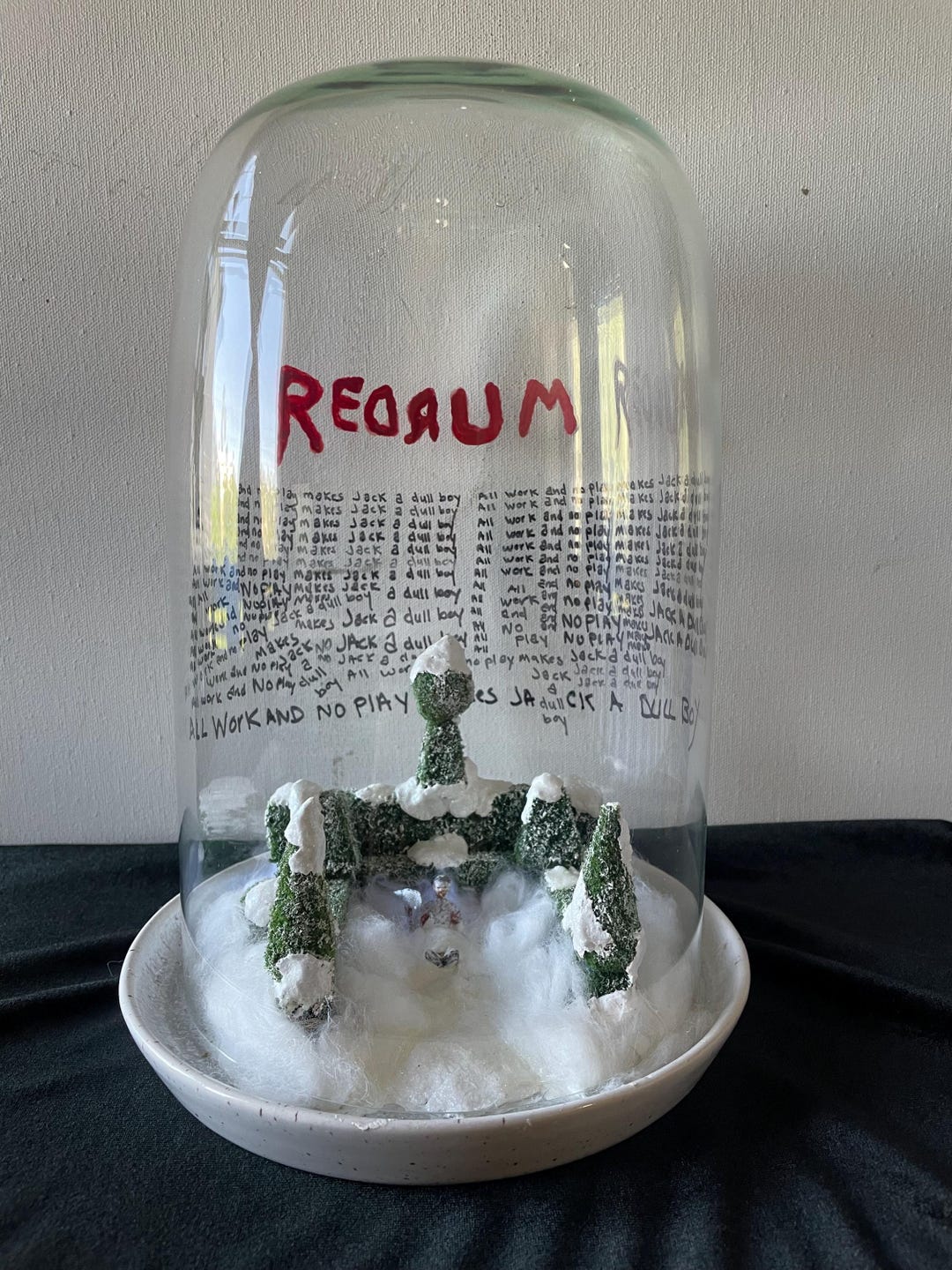 The Shining Miniature Scene in Bell Jar - Etsy