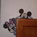 Mickey and Minnie Peeking Door Corner - Etsy