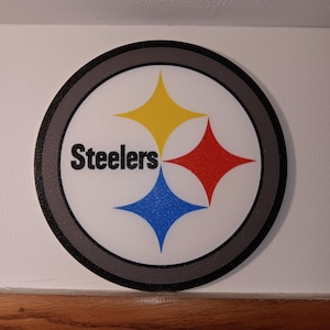 3d Printed Steelers Sign - Etsy