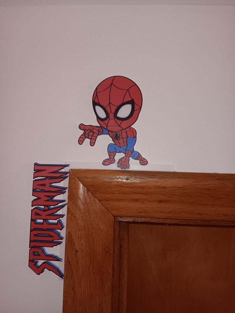 Spiderman Door Corner - Etsy