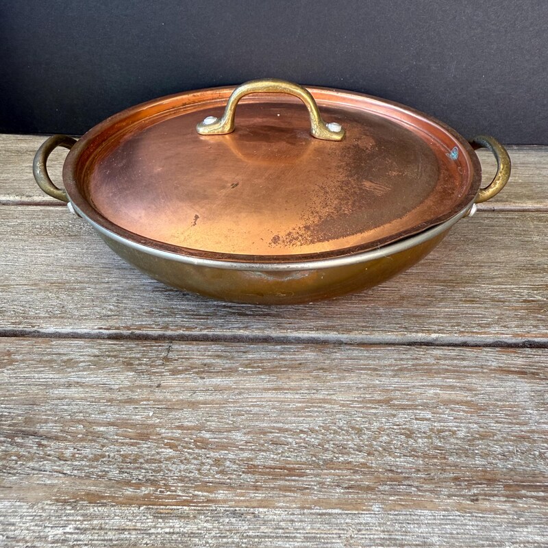 French Copper Pans - Etsy