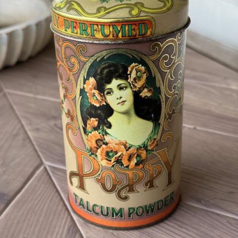 Talcum Powder Tin - Etsy