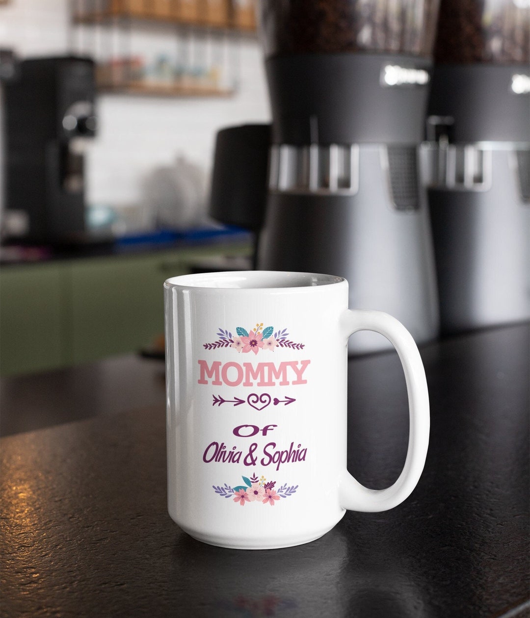 Custom Mom Mug, Mom Birthday Gift, Gift for Mom, Mothers Day Gift From ...