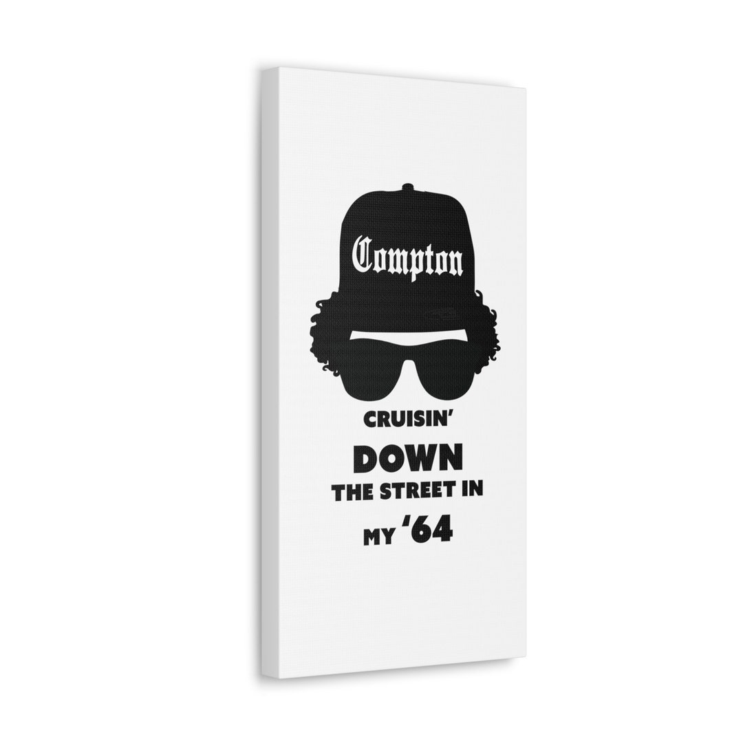 Eazy-e NWA Cruising Down the Street in My 64 Canvas - Etsy
