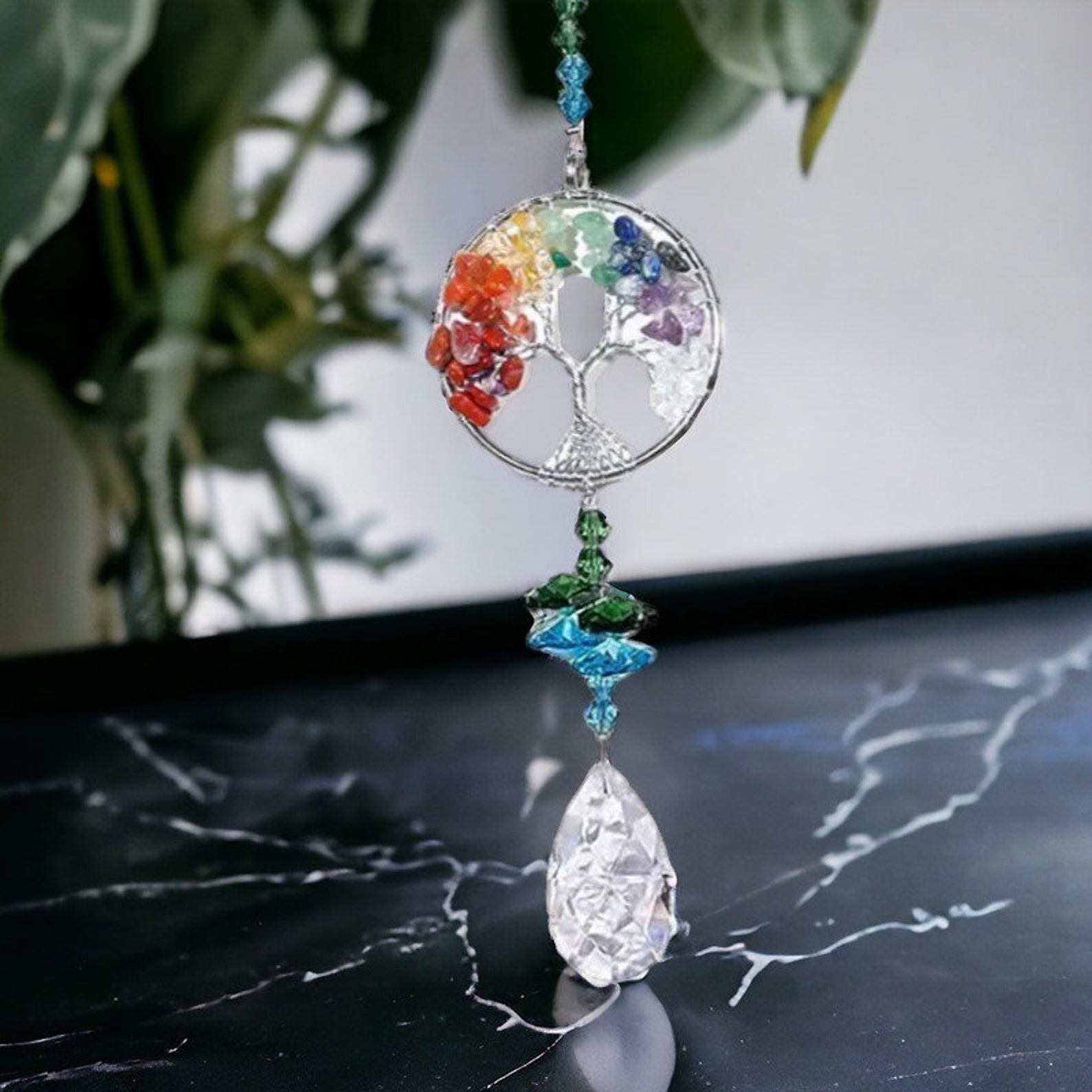 Rainbow Reflections Memorial Suncatcher - Tribute Gift & Keepsake - Etsy