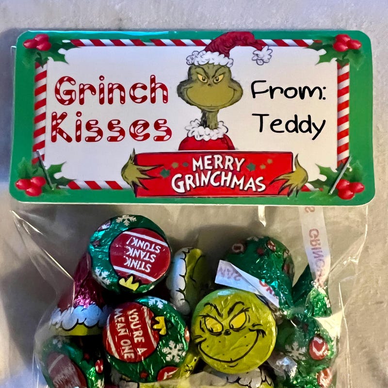 Grinch Poop Tag Printable - Etsy