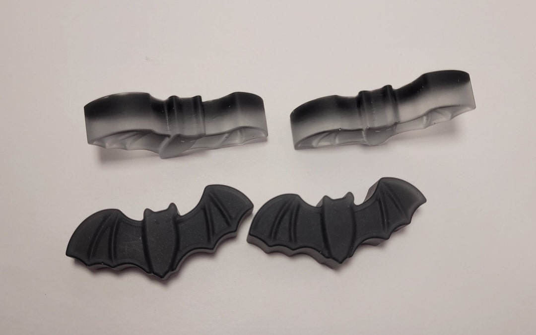 Black Bat Chunky Magnets Set of 4 - Etsy