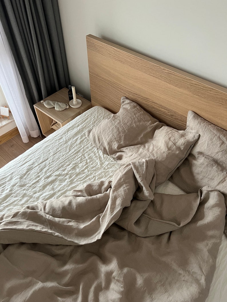 Handmade Linen Bedding Set. Premium Extra Strong Linen. Ready to Ship ...