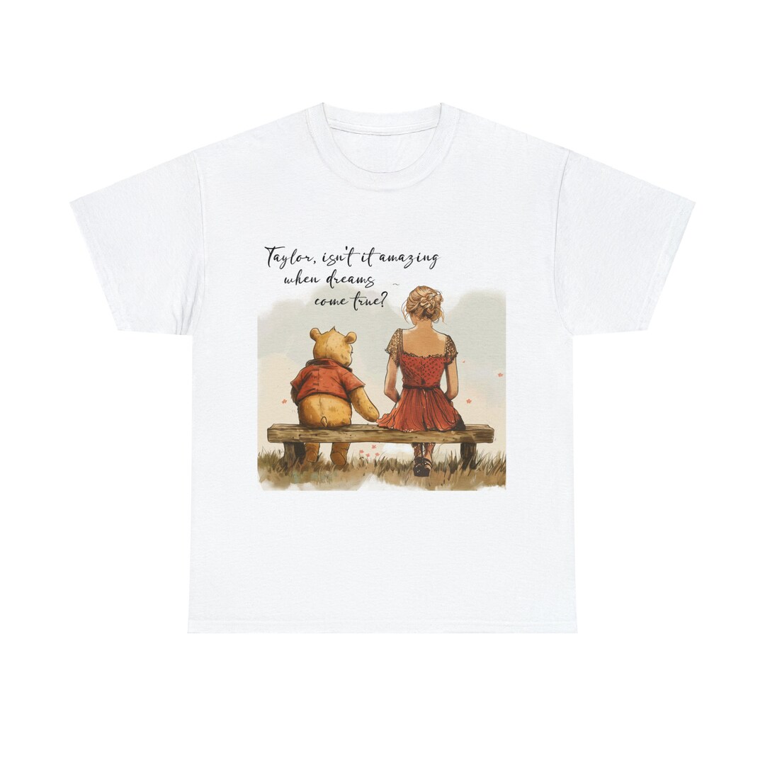 Taylor & Winnie the Pooh - Unisex Heavy Cotton Tee - Etsy