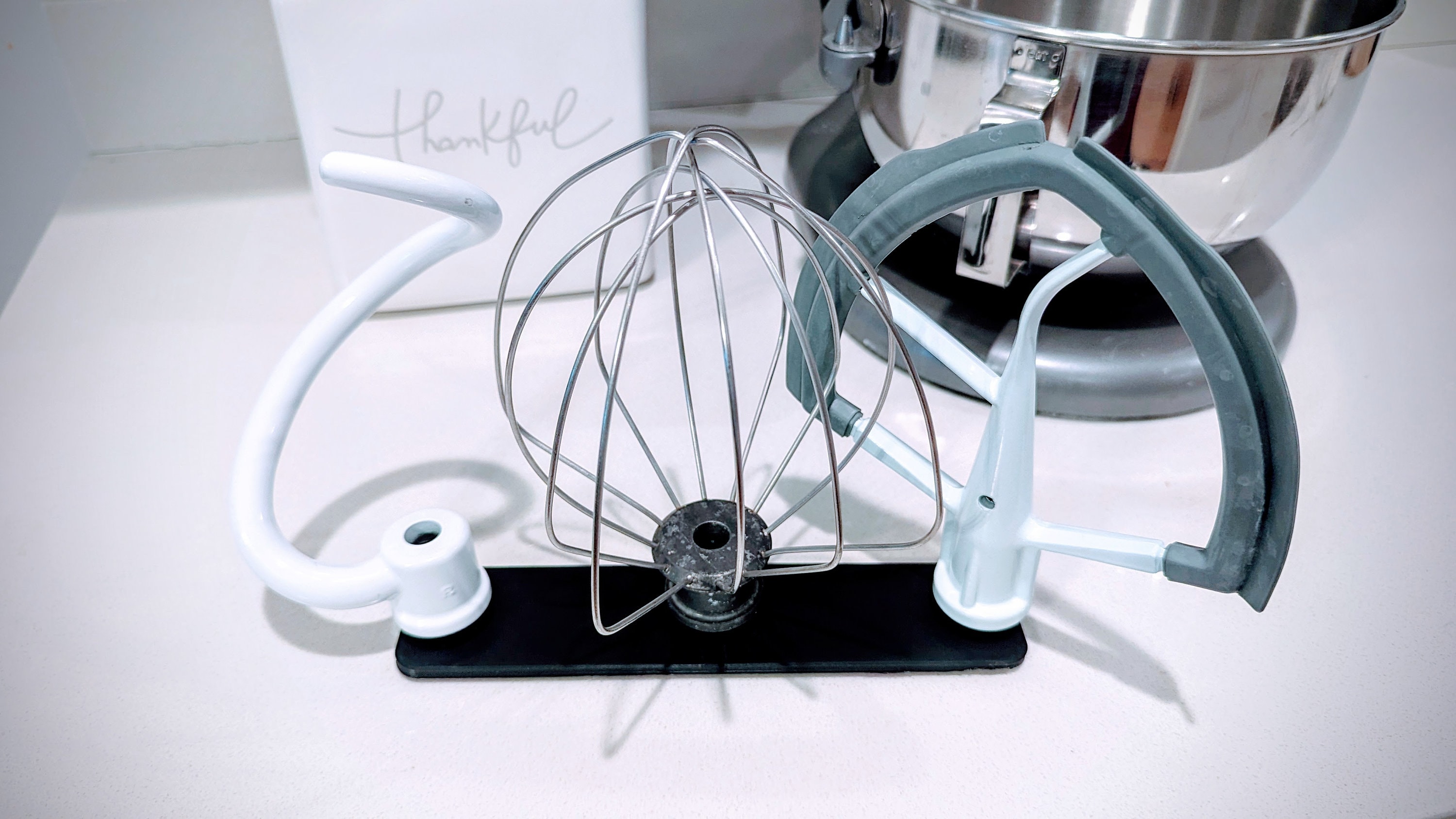 Hanging Kitchenaid Mixer Triple Attachment Mount | Organize Your Flat ...