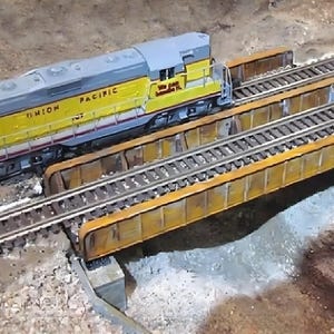 Girder Railroad Bridge Model Train Kit: HO N Z Scale, Single/dual Track ...