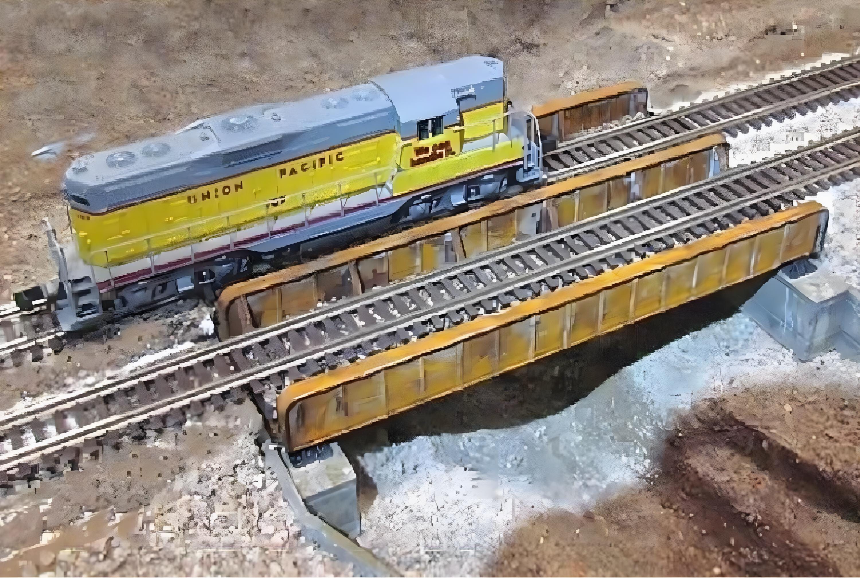 Girder Railroad Bridge Model Train Kit: HO N Z Scale, Single/dual Track ...