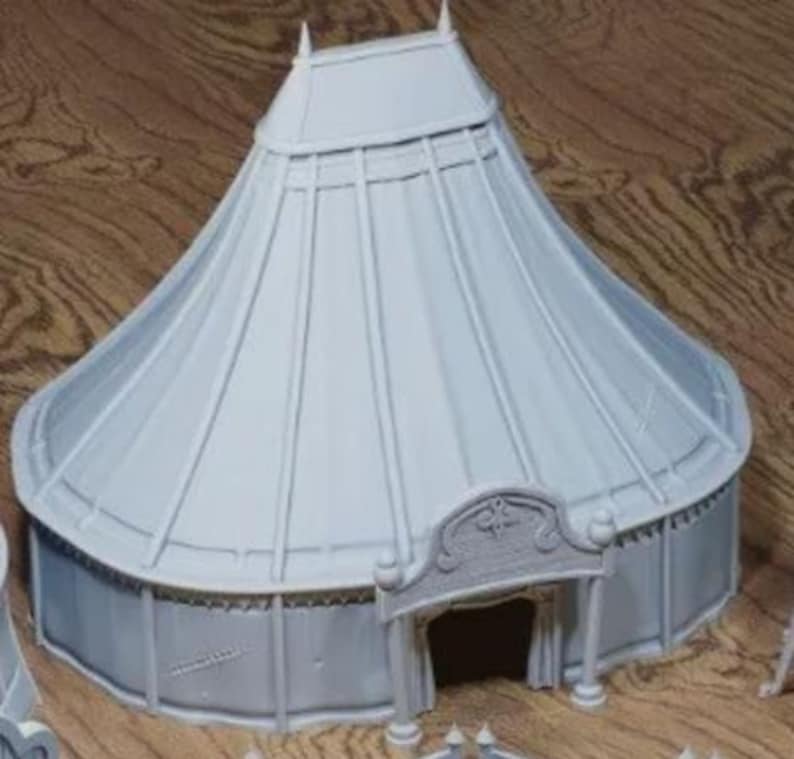 Carnival Tents Circus Fair Festival Arena Stadium HO N or 28mm Gaming ...