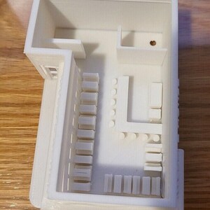 HO or N Scale Waffle House Building Scenery Kit White & Paintable ...