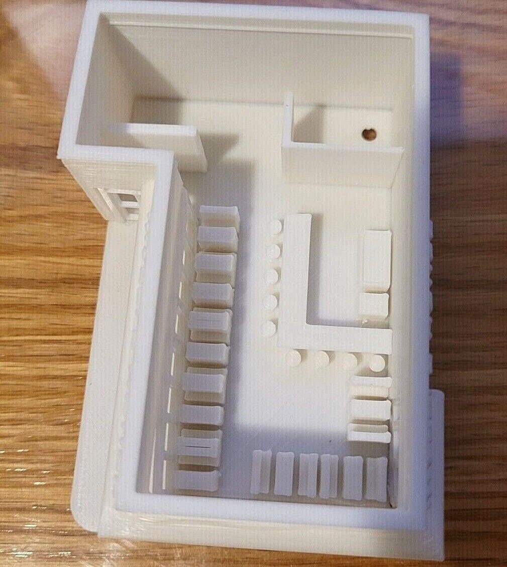 HO or N Scale Waffle House Building Scenery Kit White & Paintable ...