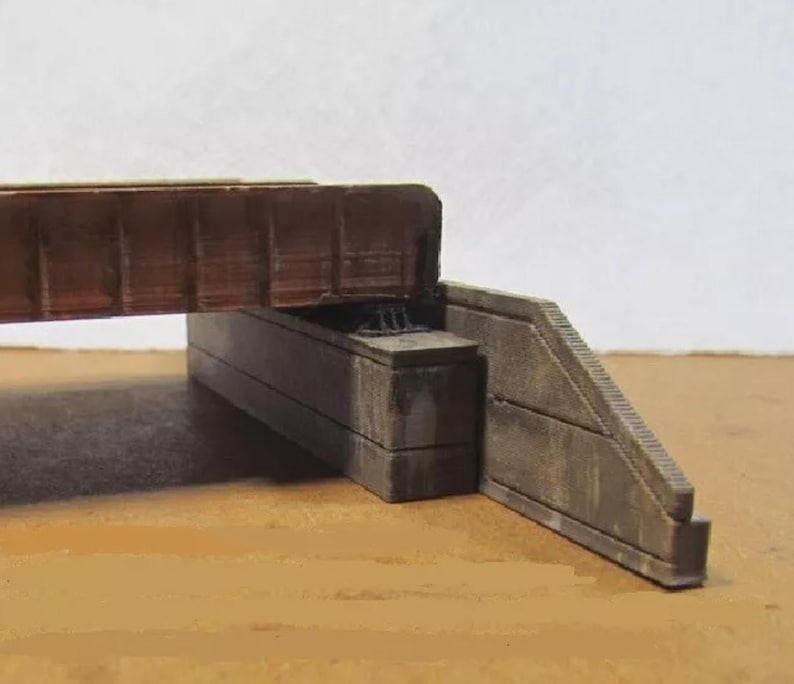 Girder Railroad Bridge Model Train Kit: HO N Z Scale, Single/dual Track ...