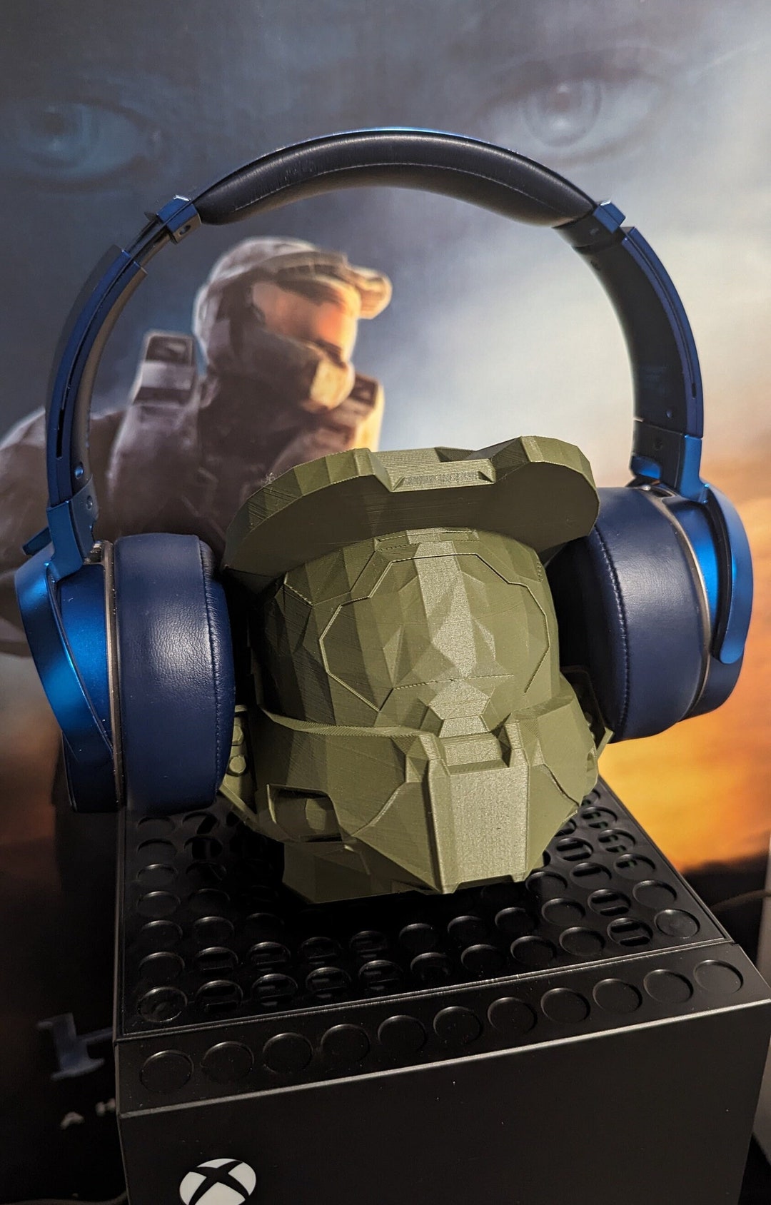 Master Chief Headphone Holder/stand | Master Chief Bust | Master Chief ...