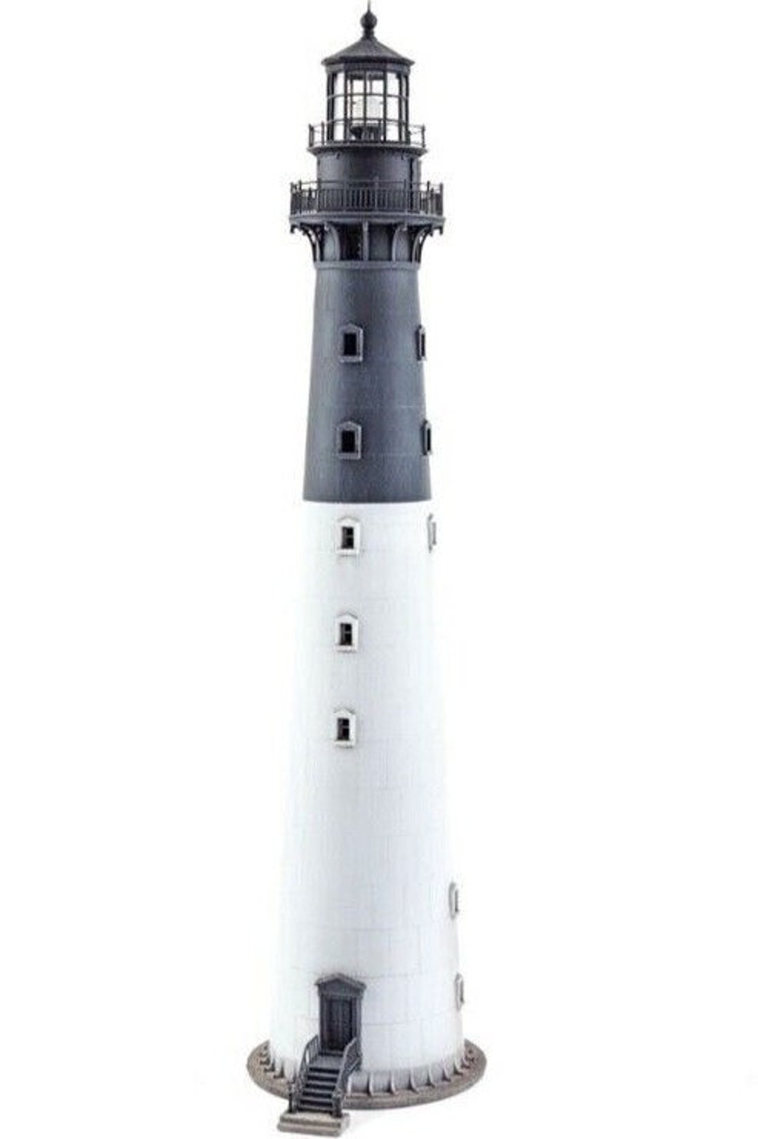 N Scale Hunting Island Lighthouse 1800's Historic Building Kit White ...