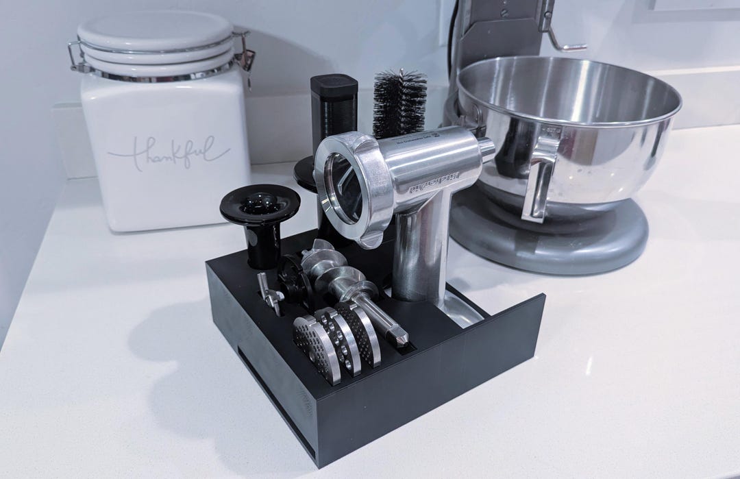 Kitchenaid Meat Grinder Accessories Storage Case | Kitchenaid Holder ...