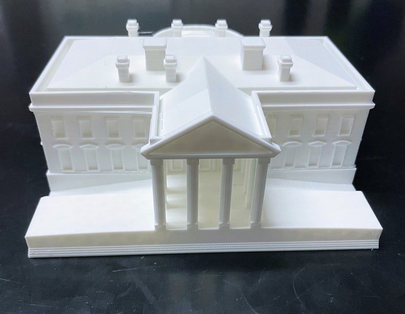US White House Replica N Scale / Z Scale | White House Model ...