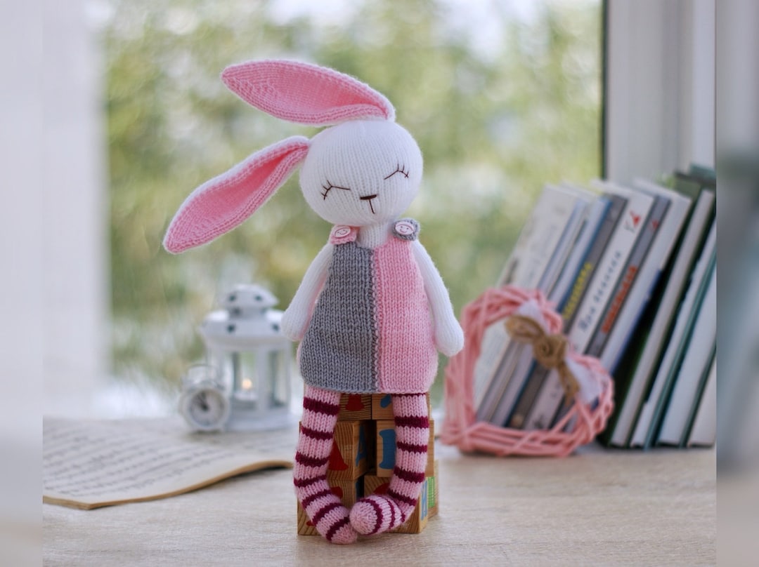 Knitting Pattern Bunny. Amigurumi Rabbit - Etsy