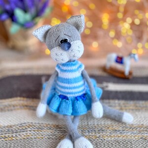 Knitting Patterns Cats. Amigurumi Knit Cat. - Etsy