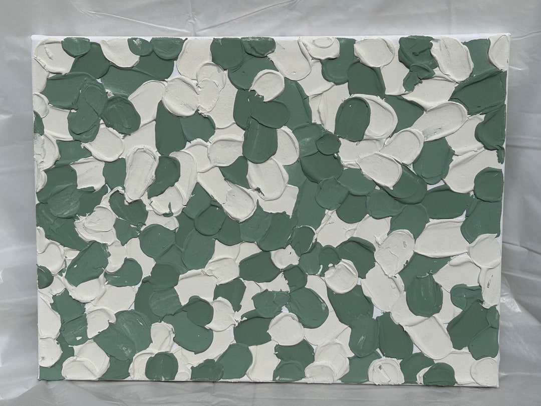 Sage Scales Textured Canvas Art - Etsy
