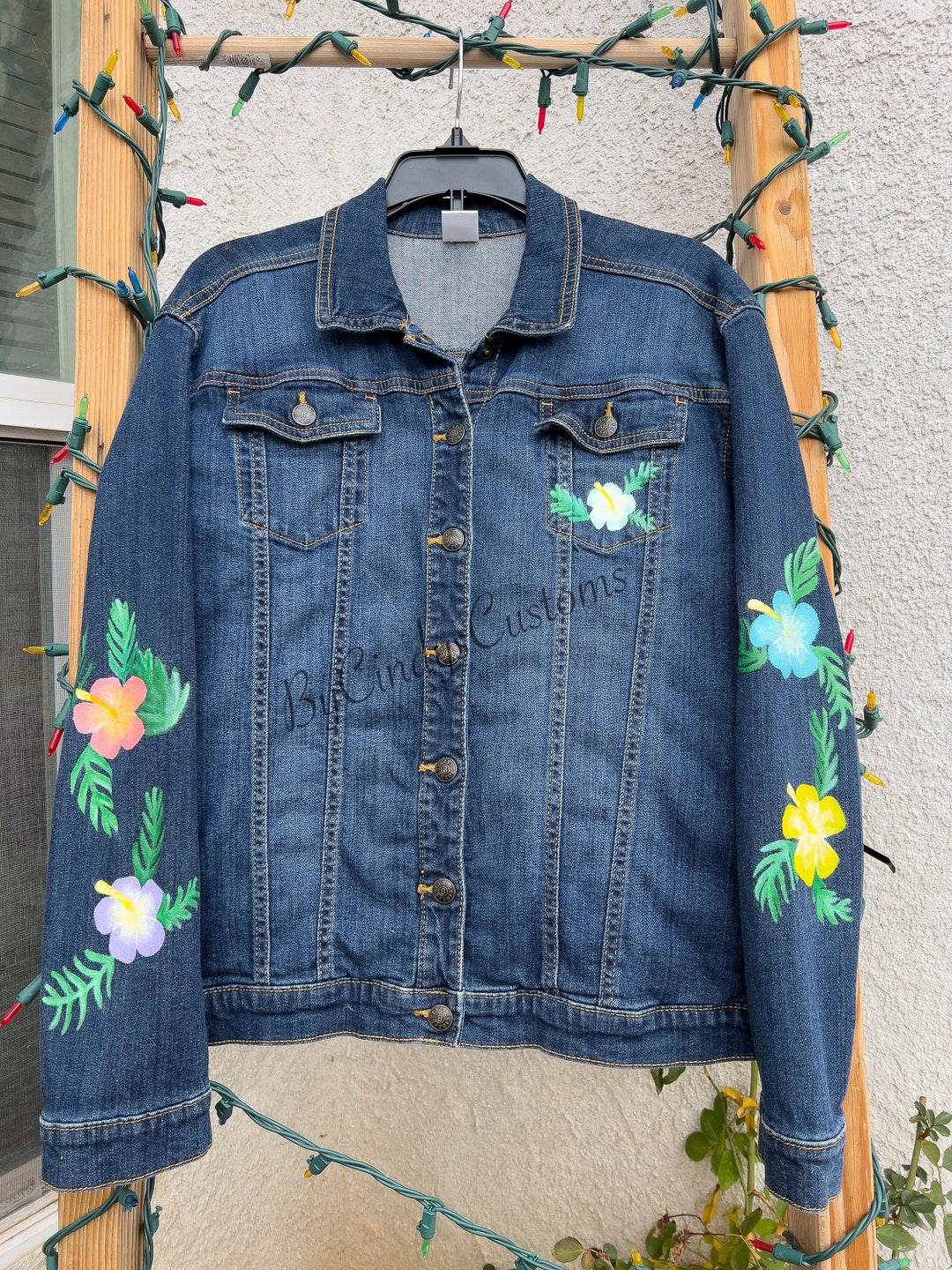 Disney Lilo & Stitch Jean Jacket - Etsy