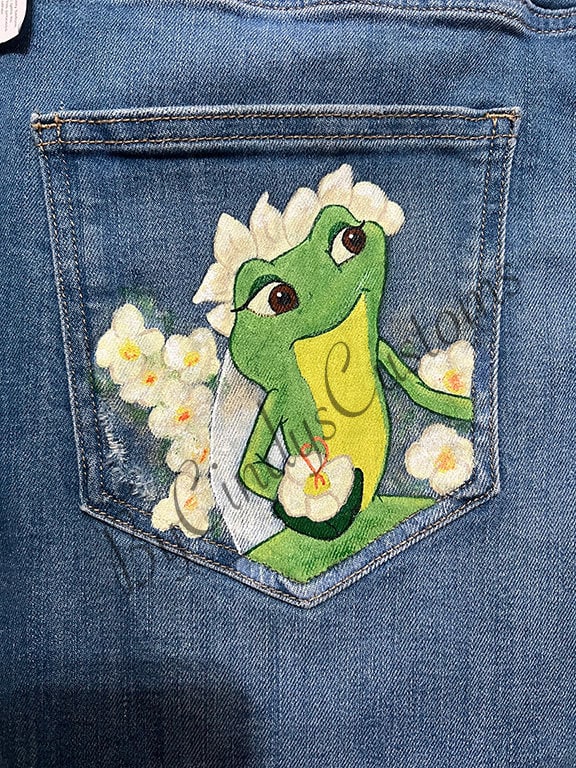 Disney - the Princess and the Frog Jeans - Etsy