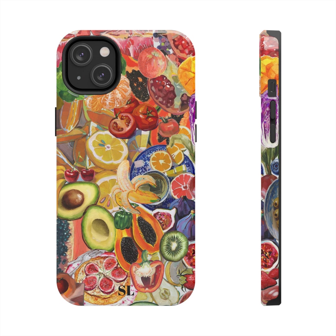 Fruits and Veggies Phone Case - Etsy