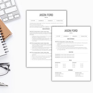 Resume Template, Your Perfect Resume for Your Ideal Application CV ...
