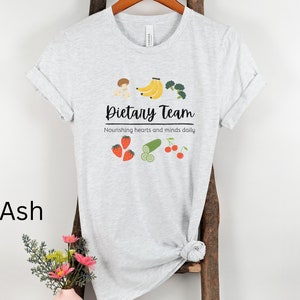 Dietary Team Tee, Dietary Worker Tees, Dietary Squad Shirt, Food ...