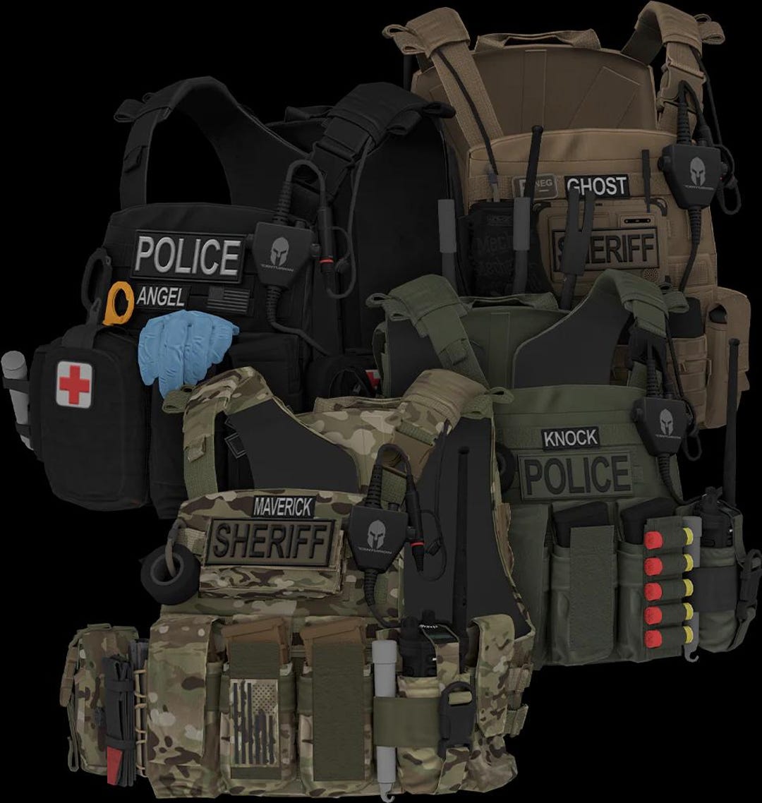 Fivem Clothing S.W.A.T. Plate Carrier - Etsy