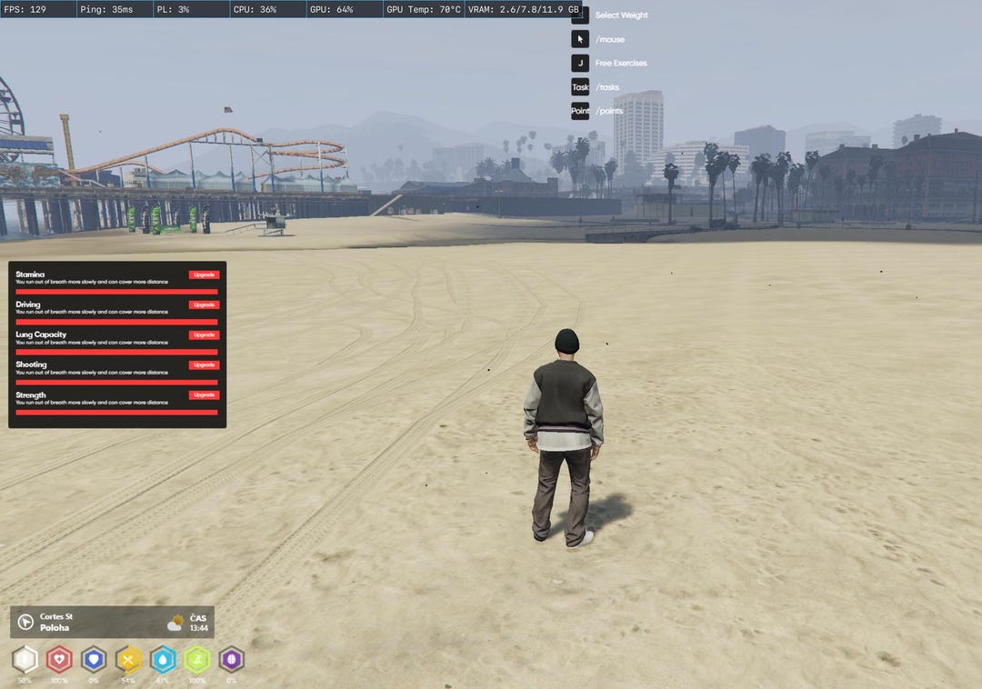 Fivem Gym & Skill Script QB and ESX opensource - Etsy