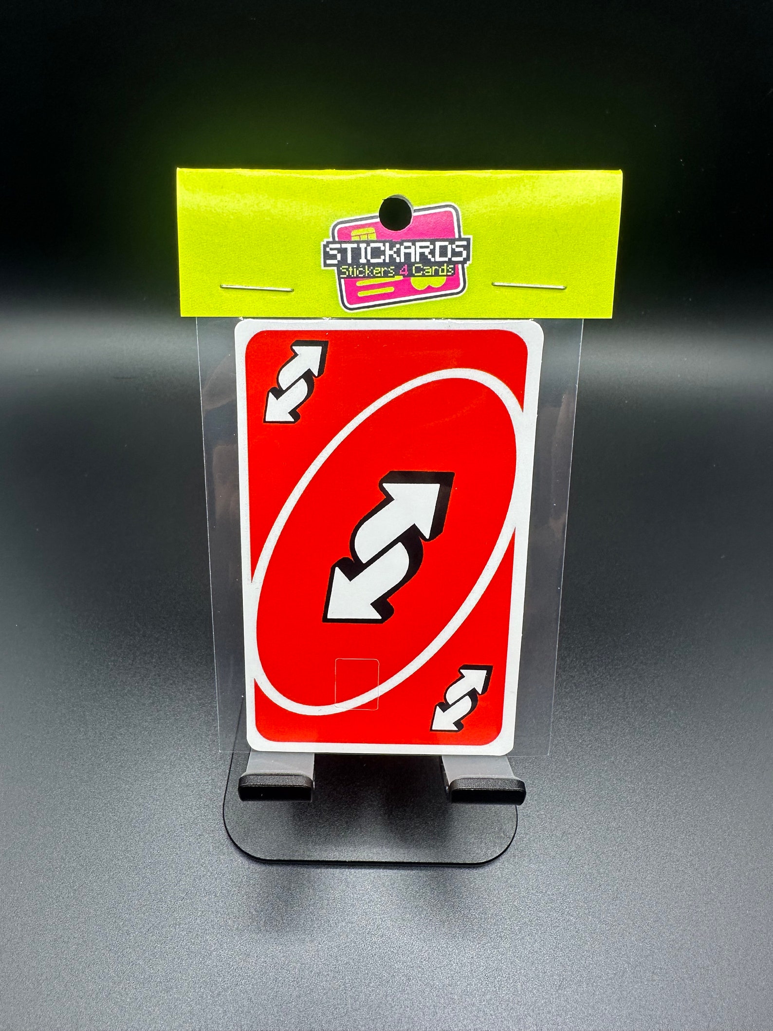 UNO: Red Reverse Card Sleeve Sticker Card Stickers for Credit or Debit ...