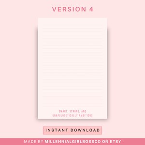 Printable Notes Pages, Writing Paper, Blank Notes, Study Note Template ...