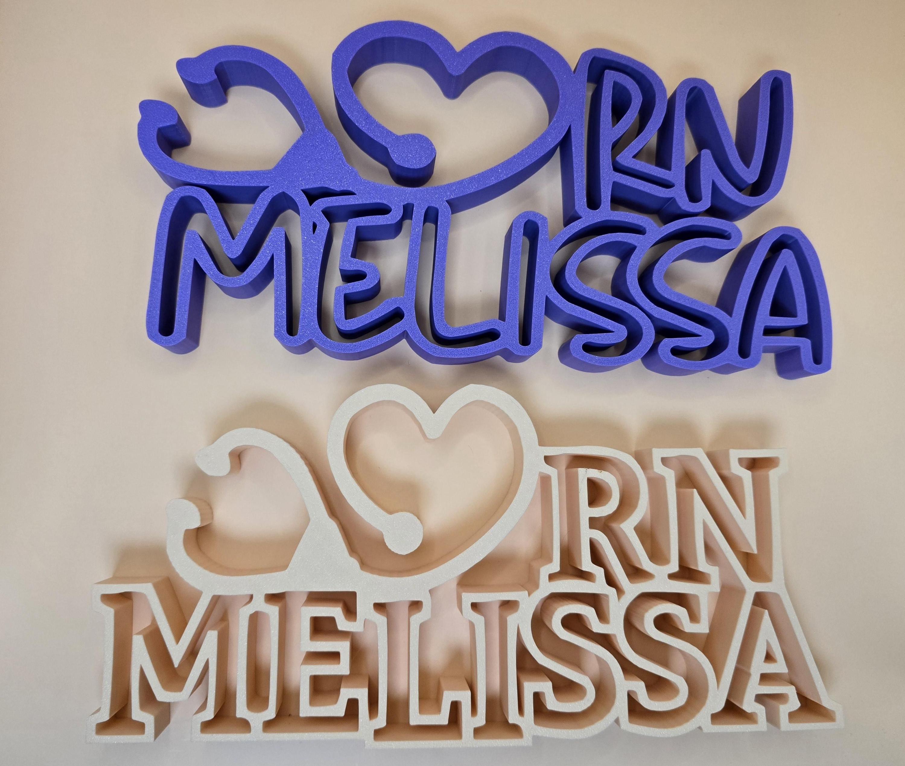 Personalized Nurse Name Plate - Custom Desk Sign, Nurse Appreciation ...