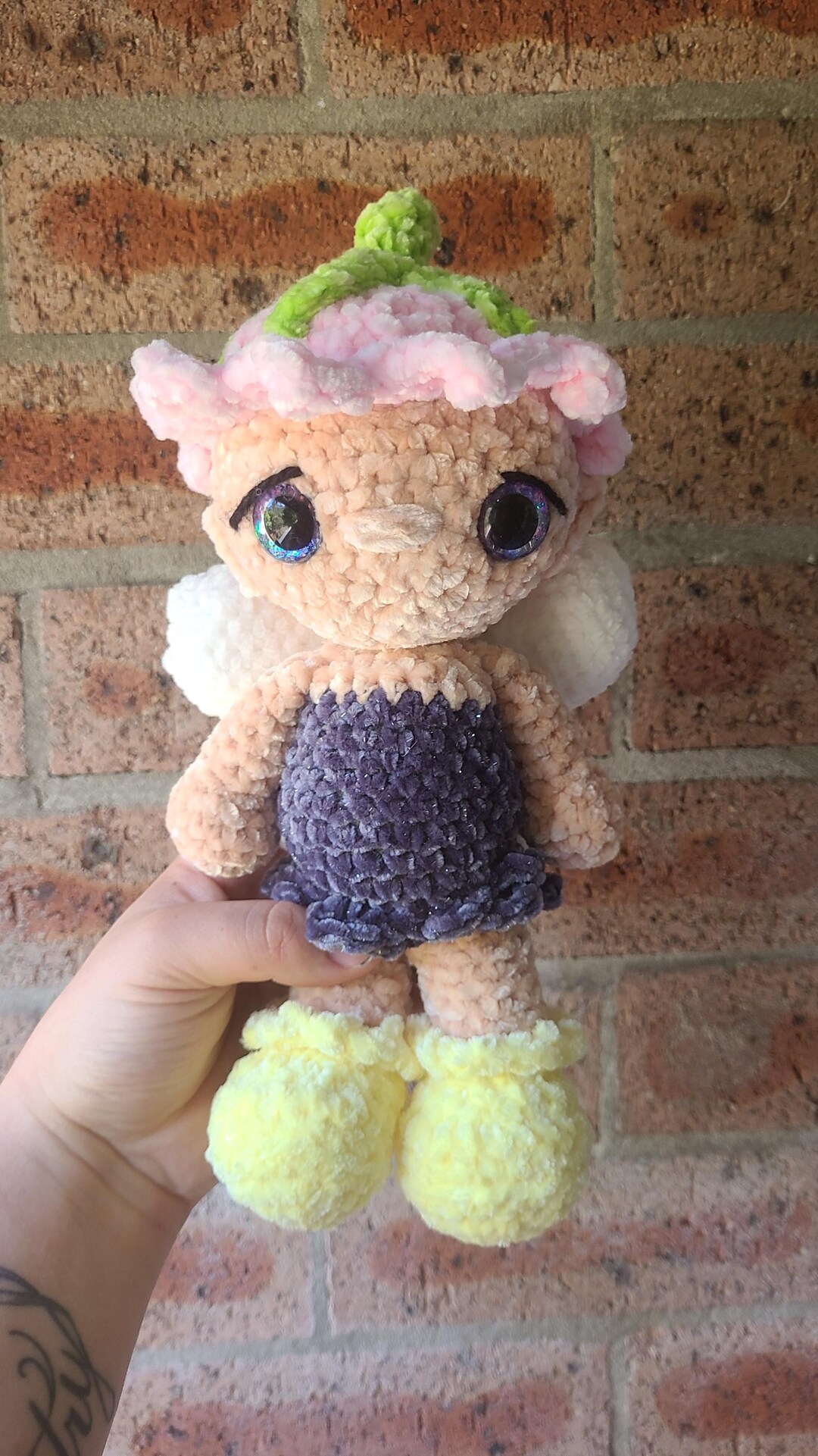 Crochet Fairy Plushie - Etsy