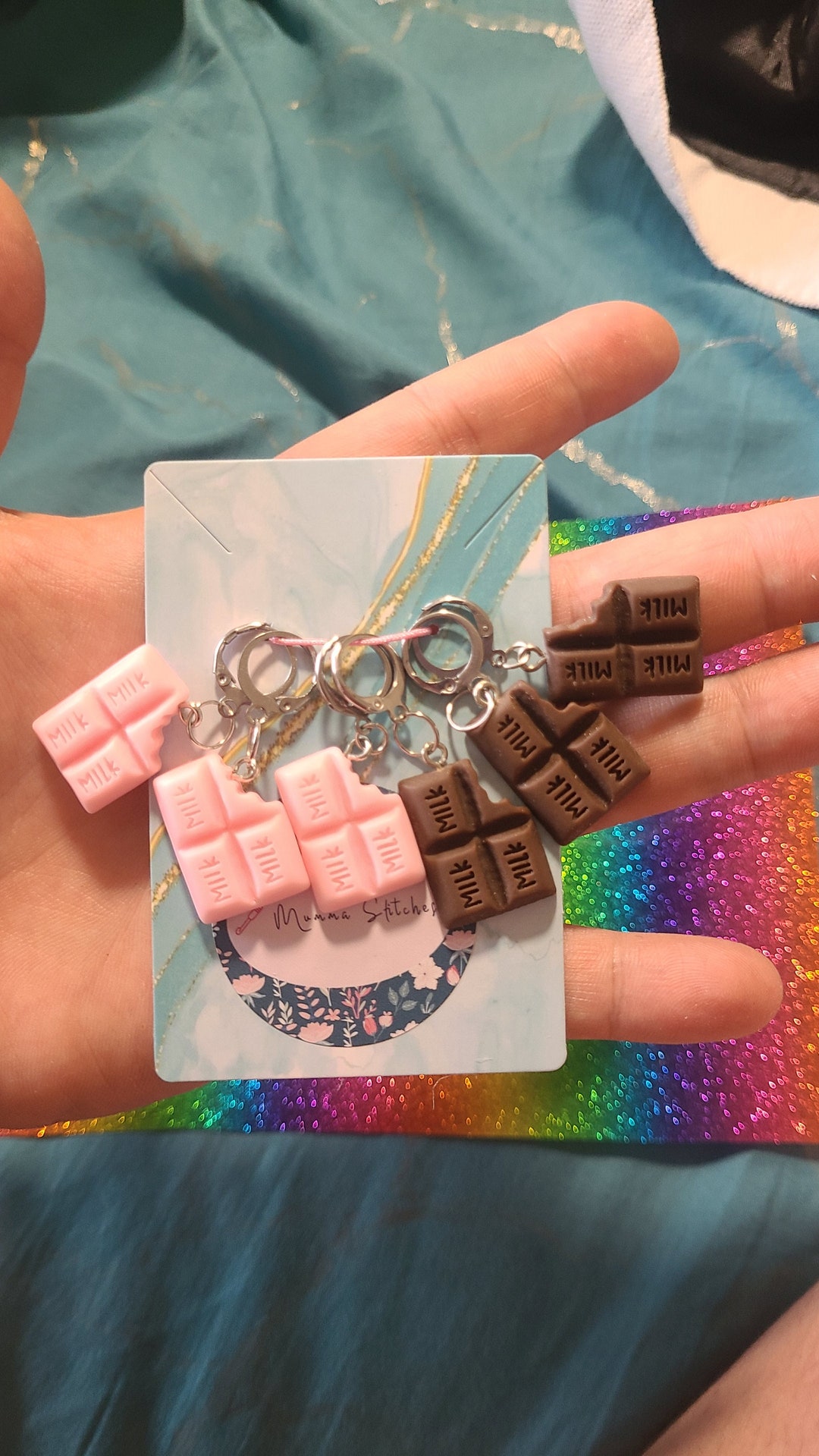 Chocolate Stitch Markers - Etsy