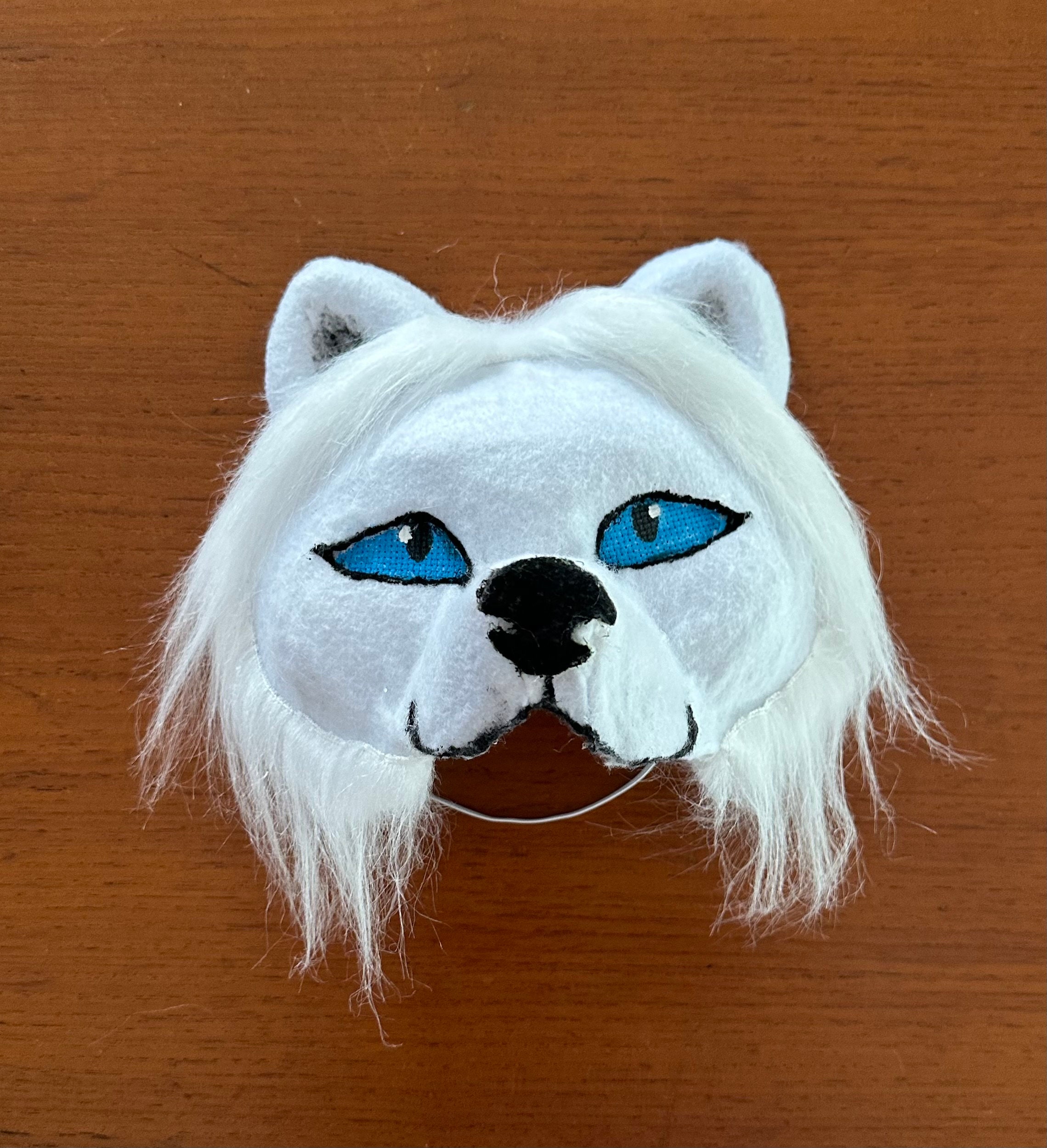 Arctic Fox Mask - Etsy
