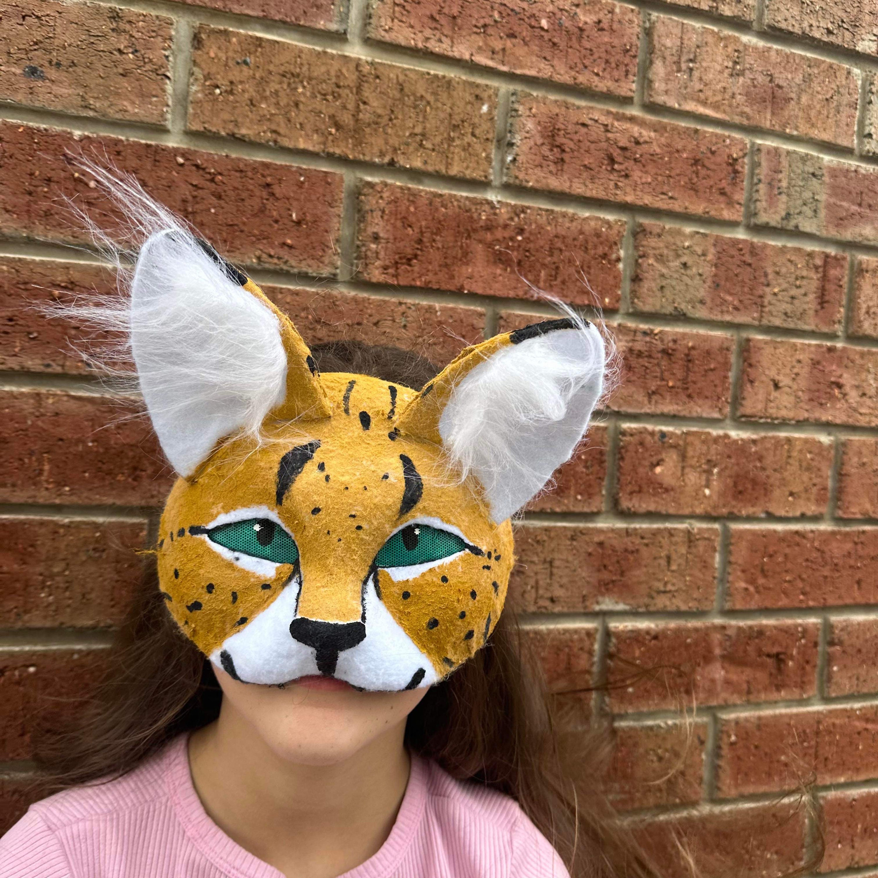 Serval Mask - Etsy Australia