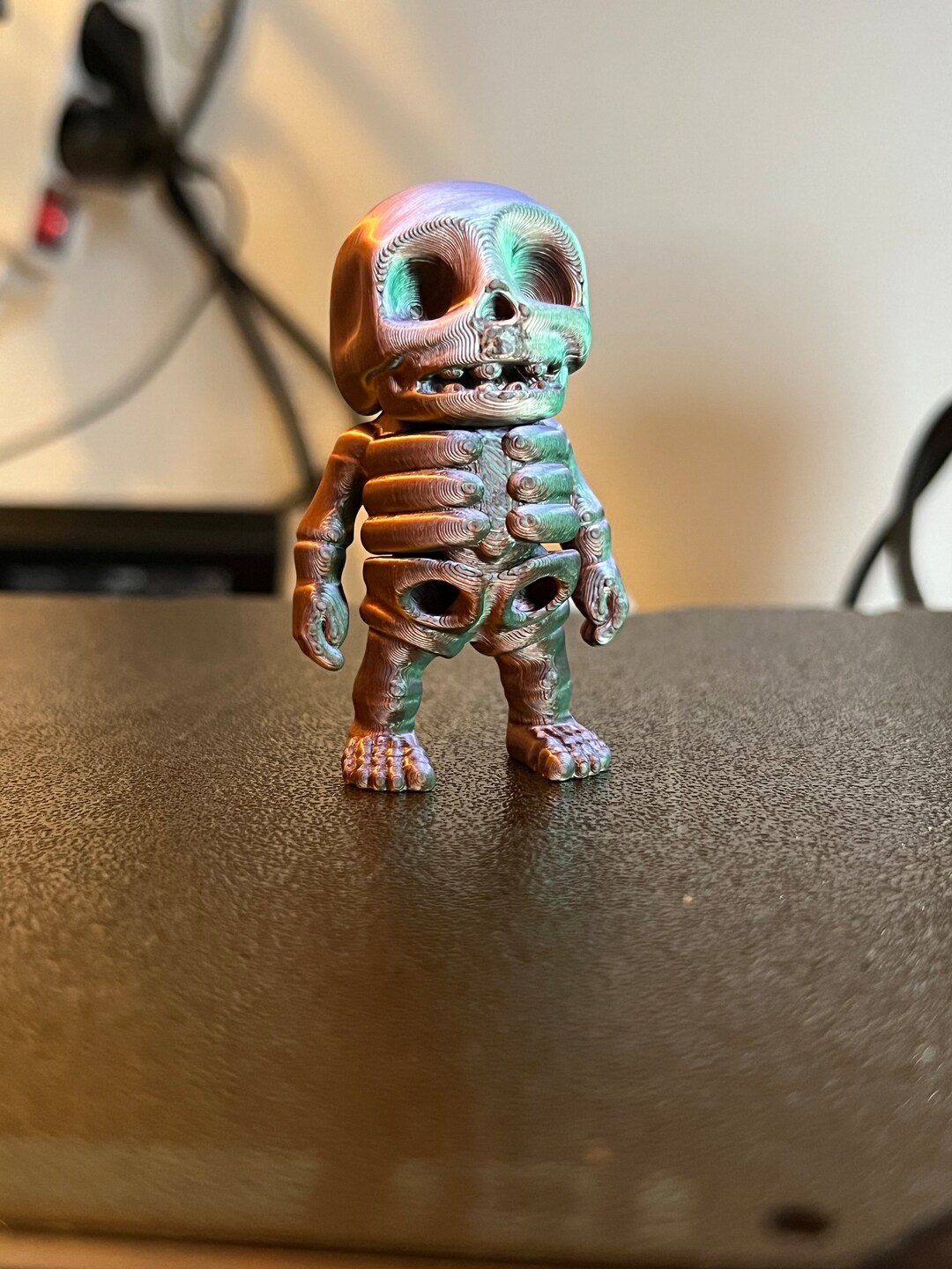 Mini Articulated Flexi Skeleton 3D Print Fidget - Etsy
